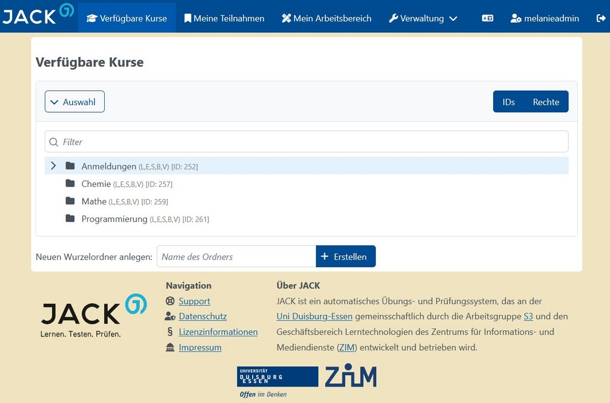 Hauptseite (JACK3) – JACK Wiki